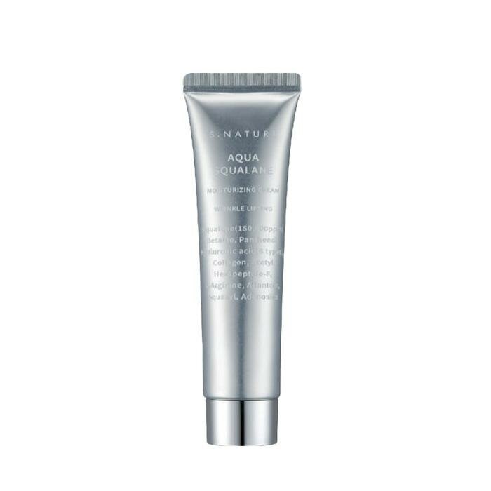 S.NATURE AQUA SQUALANE MOISTURIZING CREAM Крем для лица, увлажняющий со скваланом, 60 мл, 1 штука.