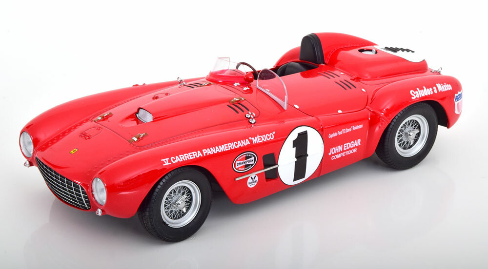 Модель коллекционная KK-SCALE Ferrari 375 plus no 1 carrera panamericana 1954