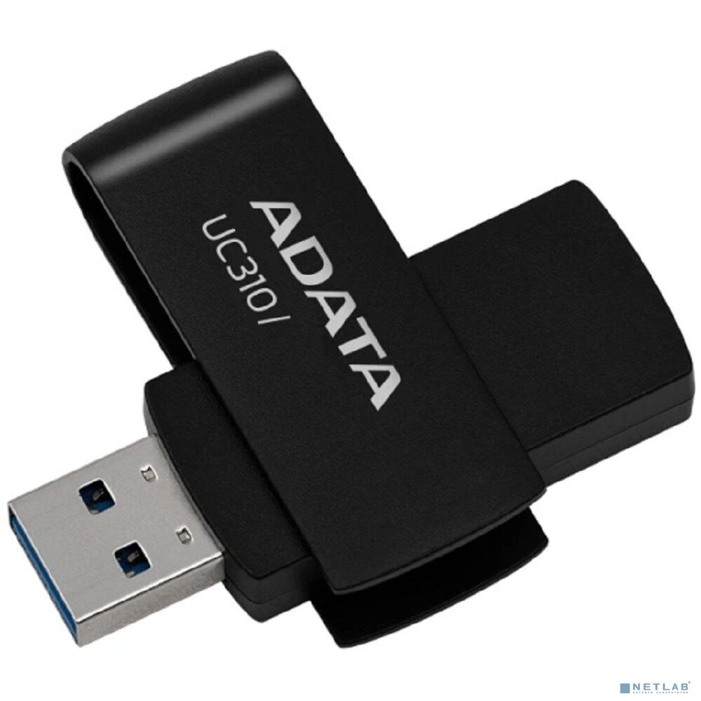 A-DATA Flash Drive 64GB USB3 UC310-64G-RBK ADATA