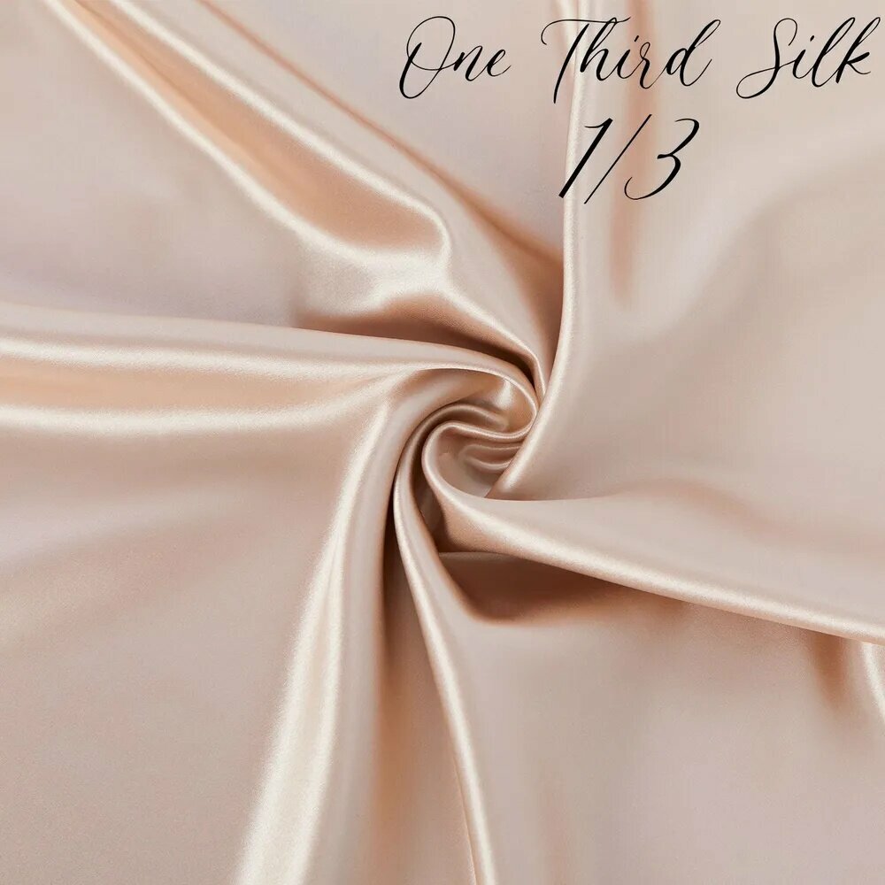 One Third Silk Наволочка, Натуральный шелк, 50x70 см 2шт стандартная модель серии
