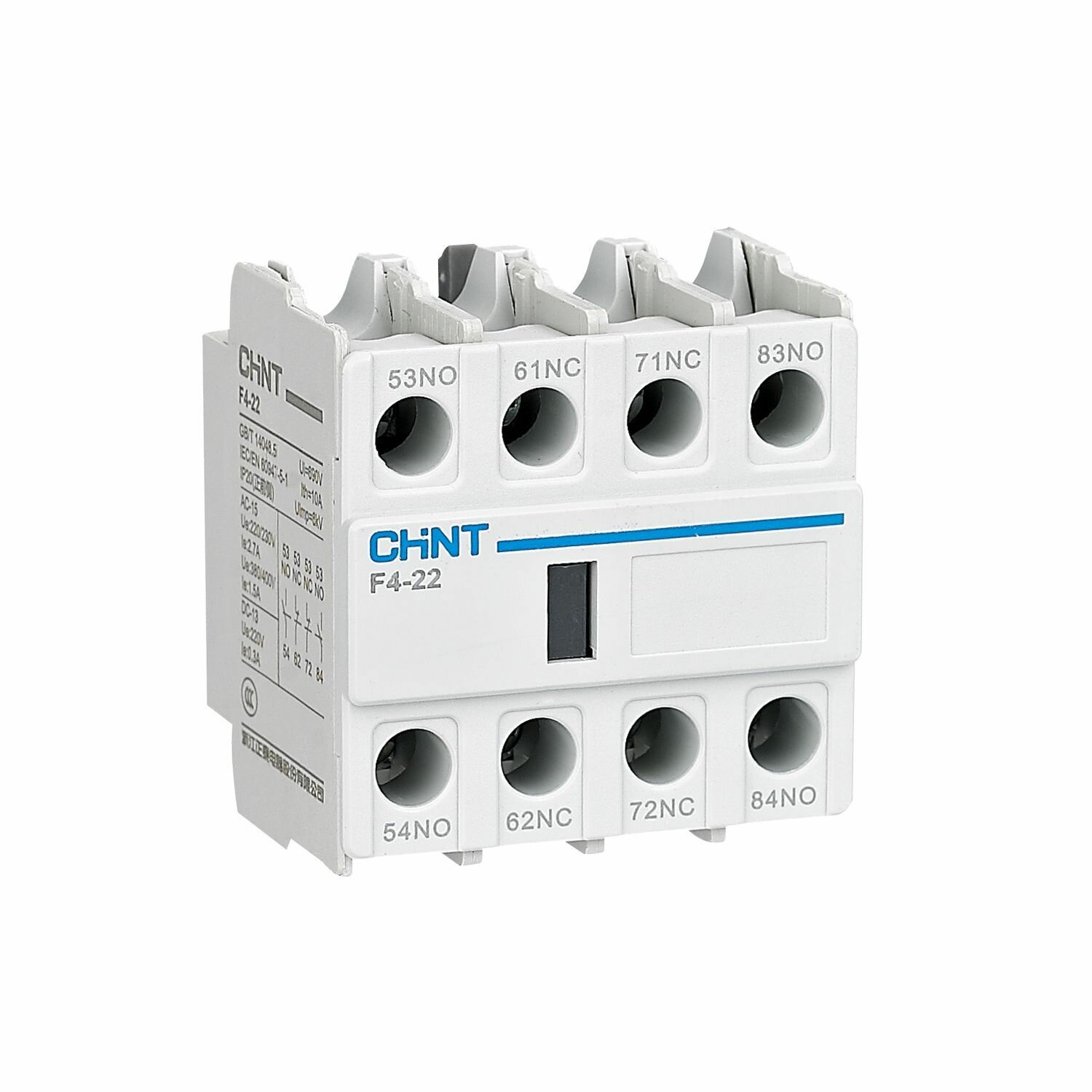 439520 Приставка доп. контакты F4-22 к контактору NC1, NC2, NC8 (R)