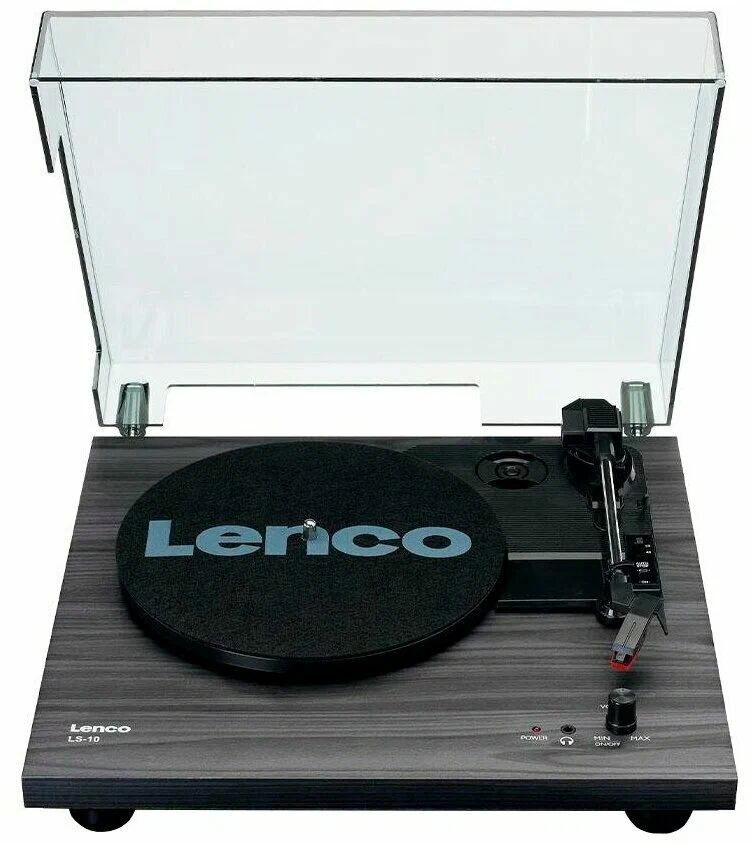 Виниловый проигрыватель Lenco LS-10, черный