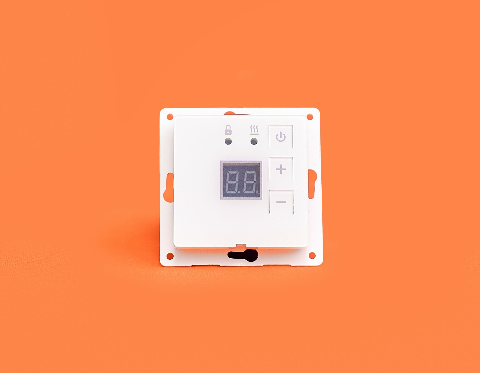 Терморегулятор ЭргоЛайт Атлас Дизайн ТР-09, белый, 16А, IP20