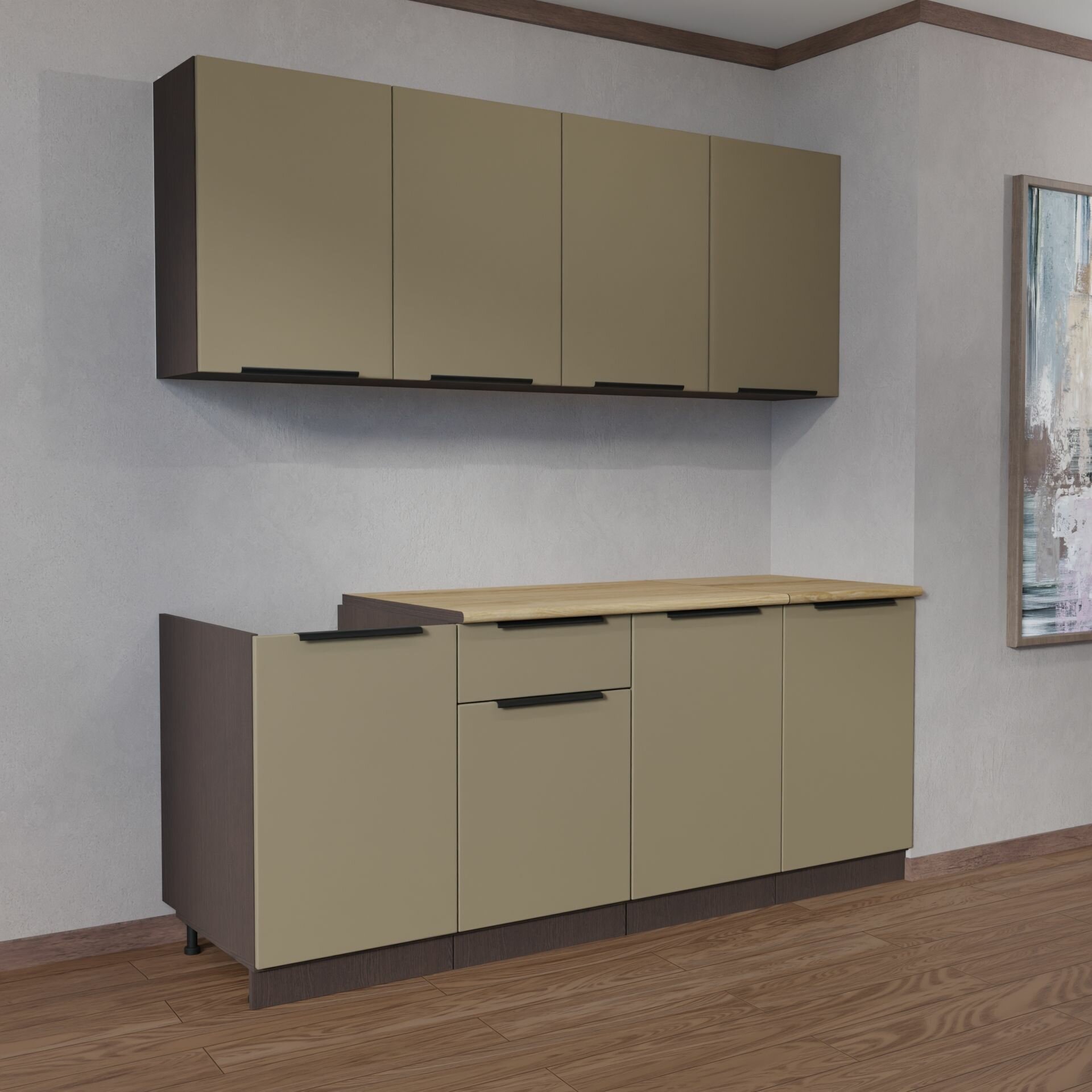 Кухонный гарнитур 2м МДФ Марта