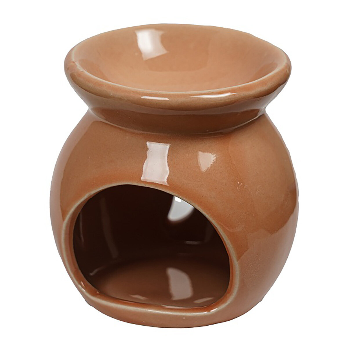 Giftman Аромалампа Звездочка 8 см оранжевая для ароматерапии в интерьере комнаты