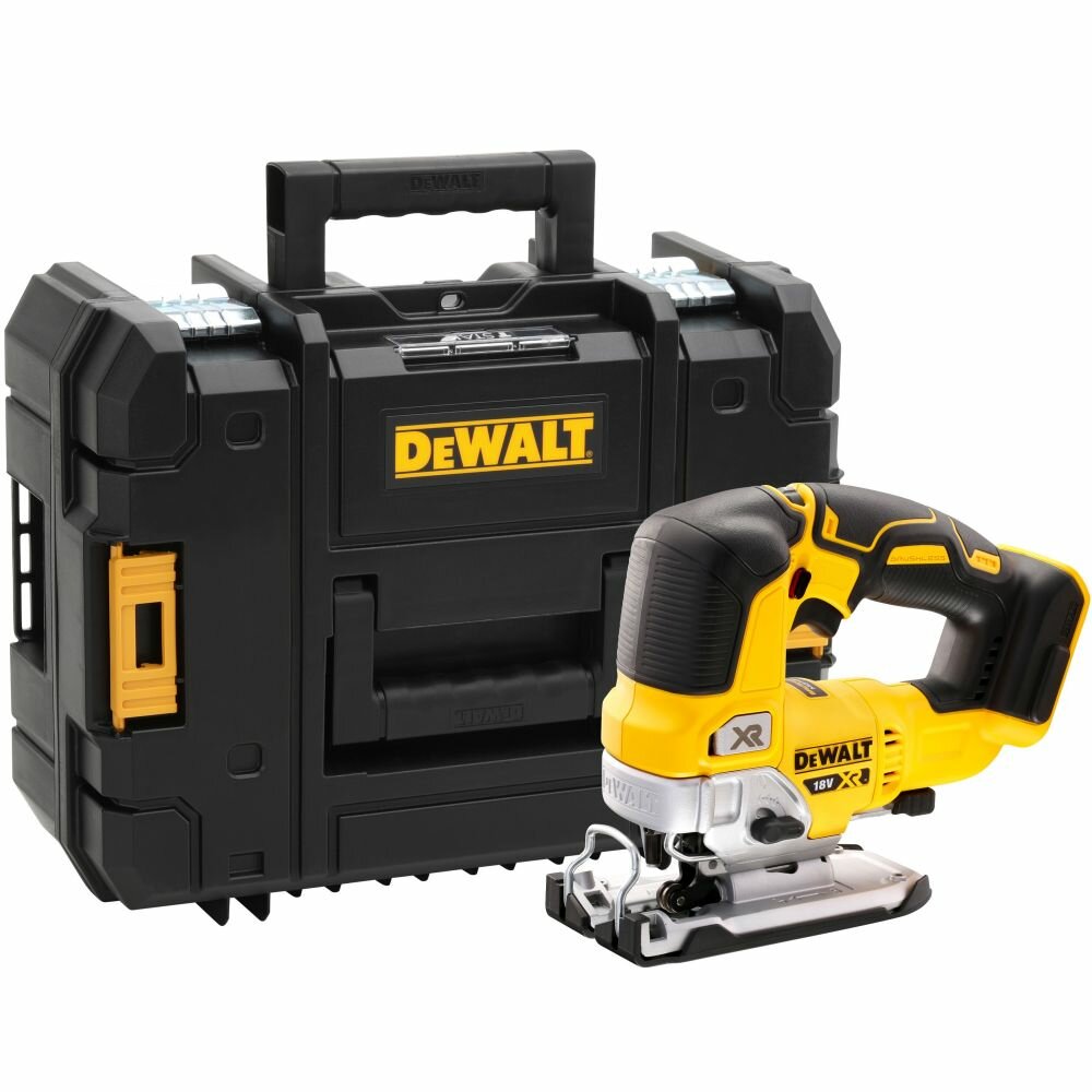 Лобзик DeWalt DCS334NT, аккумуляторный, без аккумулятора и зарядного устройства