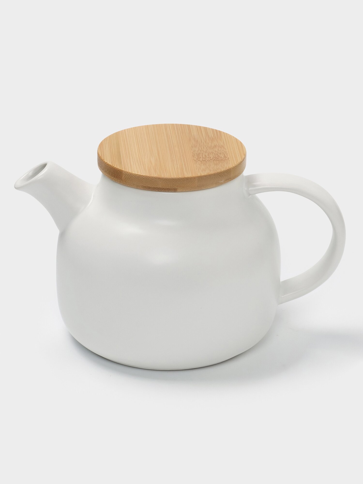 Чайник заварочный Magistro, с ситом, 1.1 л, керамика, белый