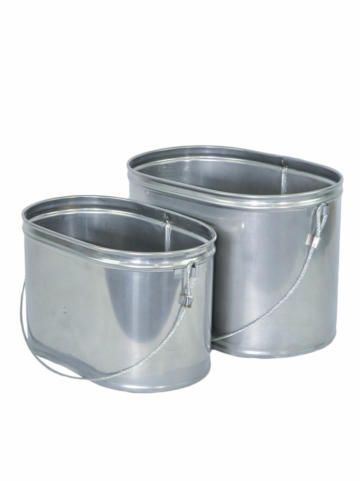 Набор котелков Век без крышек 5 л и 7 л