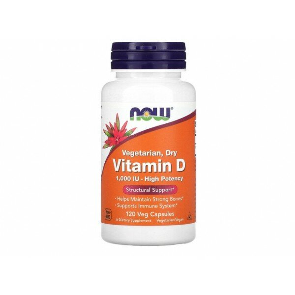 Vegetarian Vitamin D3 1000 IU 120 vcaps Now
