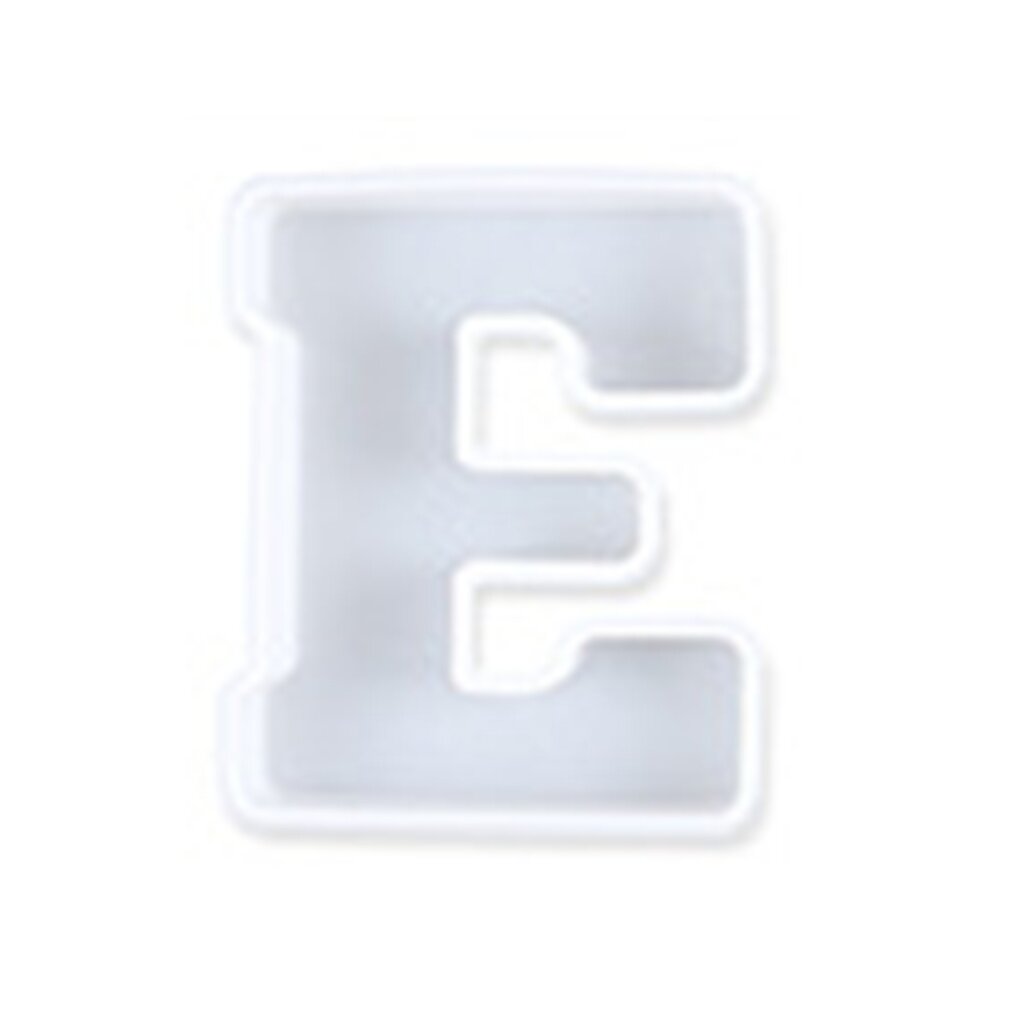 26 форм для больших английских букв-E