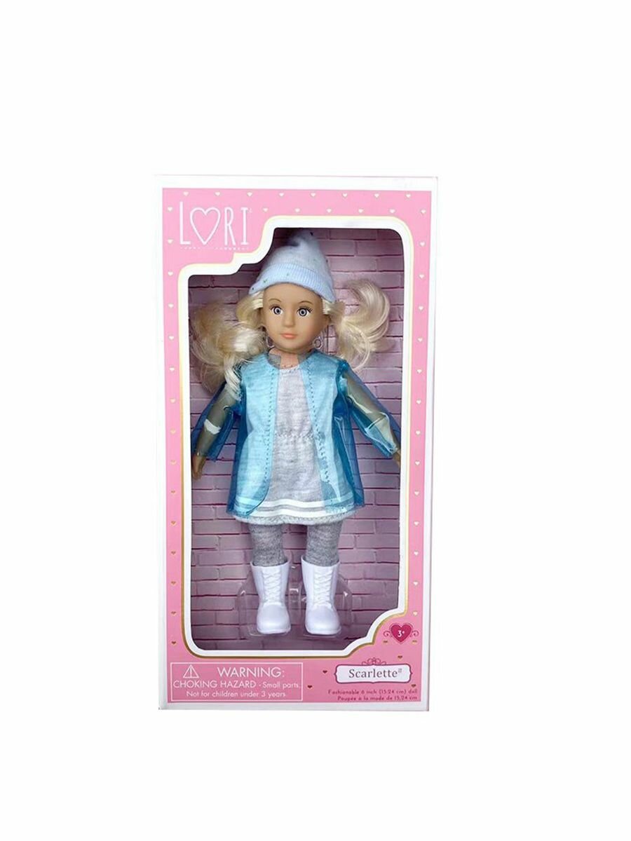 Lori Fashionable and Fun Doll / Детский 6-дюймовый Набор Модных Кукол, Подходящий Для Подарков На День Рождения Детям От 3 Лет И Старше