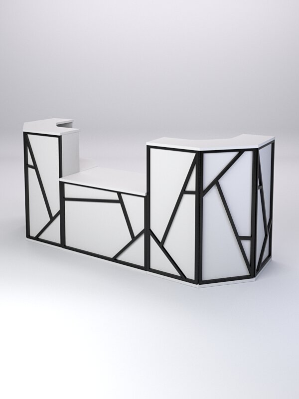 Ресепшен серии "РОК" комбо №7, Серый. Производитель товара - компания Westcom.