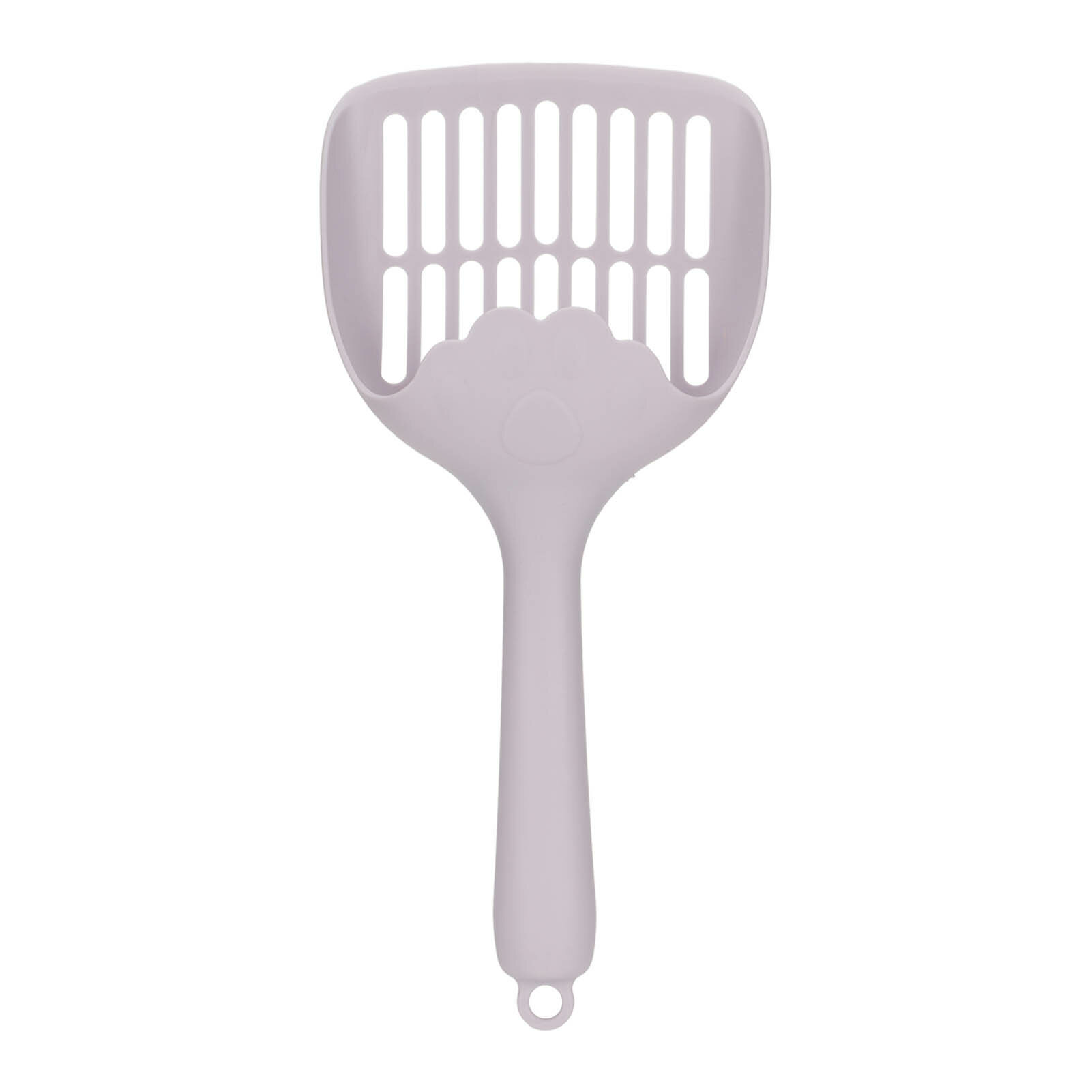 Лопатка для кошачьего наполнителя: простая, стильная, с закругленными краями и эргономичной ручкой.