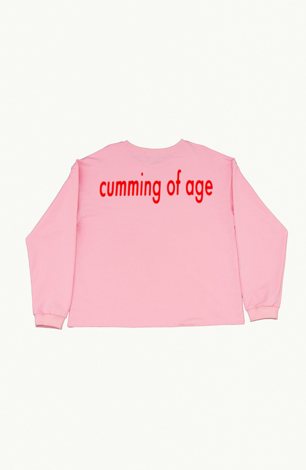 Лонгслив cumming of age