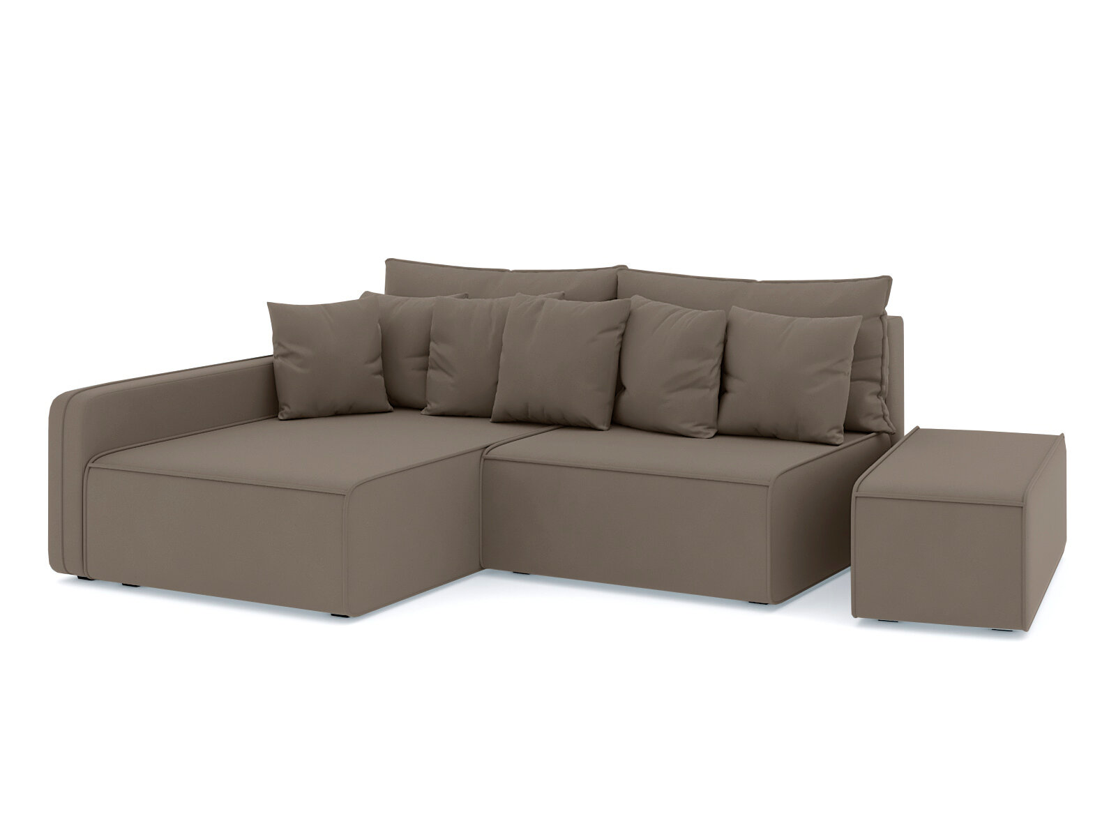 Диван угловой Портленд, Лайт Браун