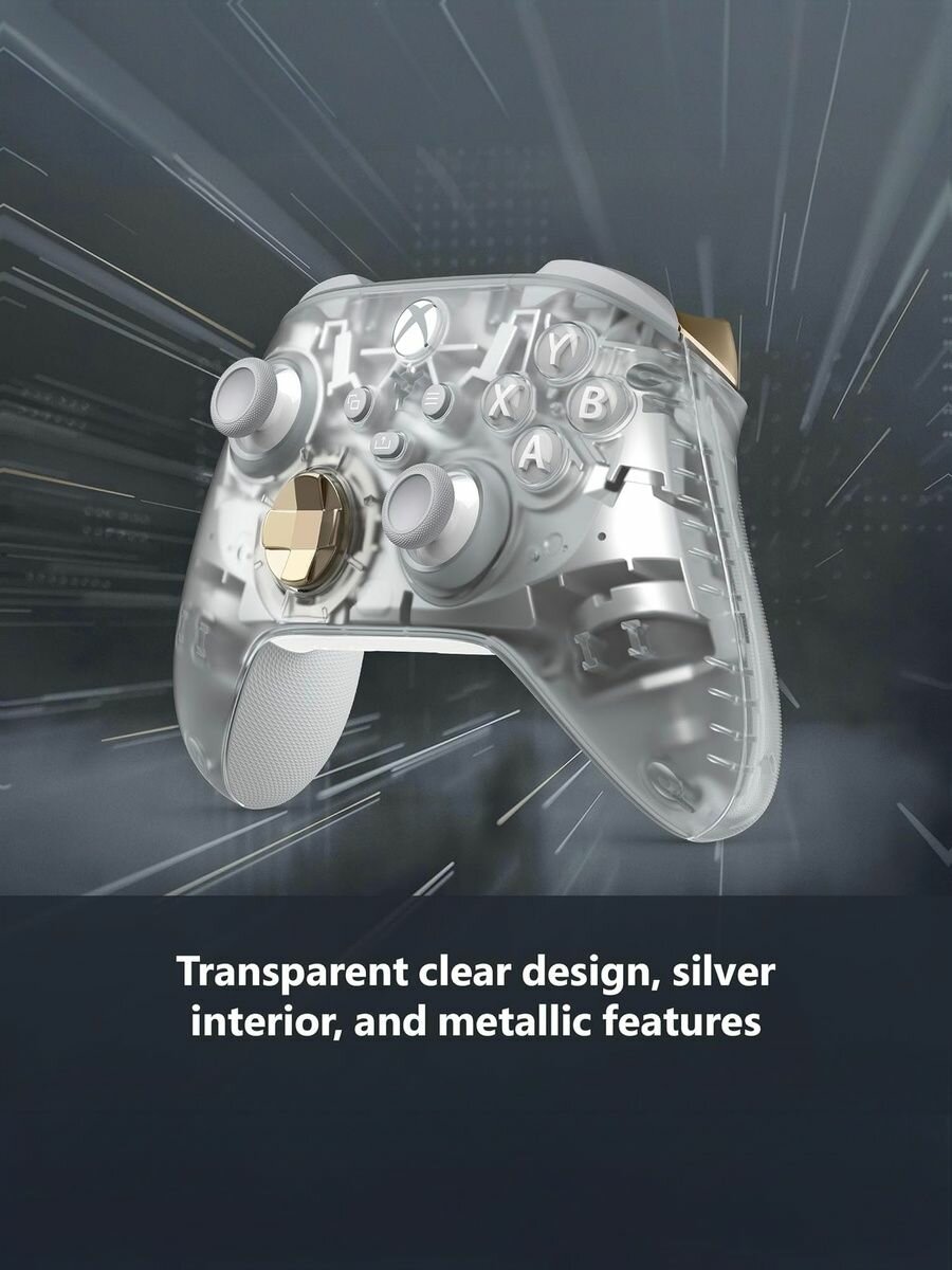 Геймпад Microsoft Xbox Series Wireless Controller-Ghost Cipher Special Edition, Bluetooth