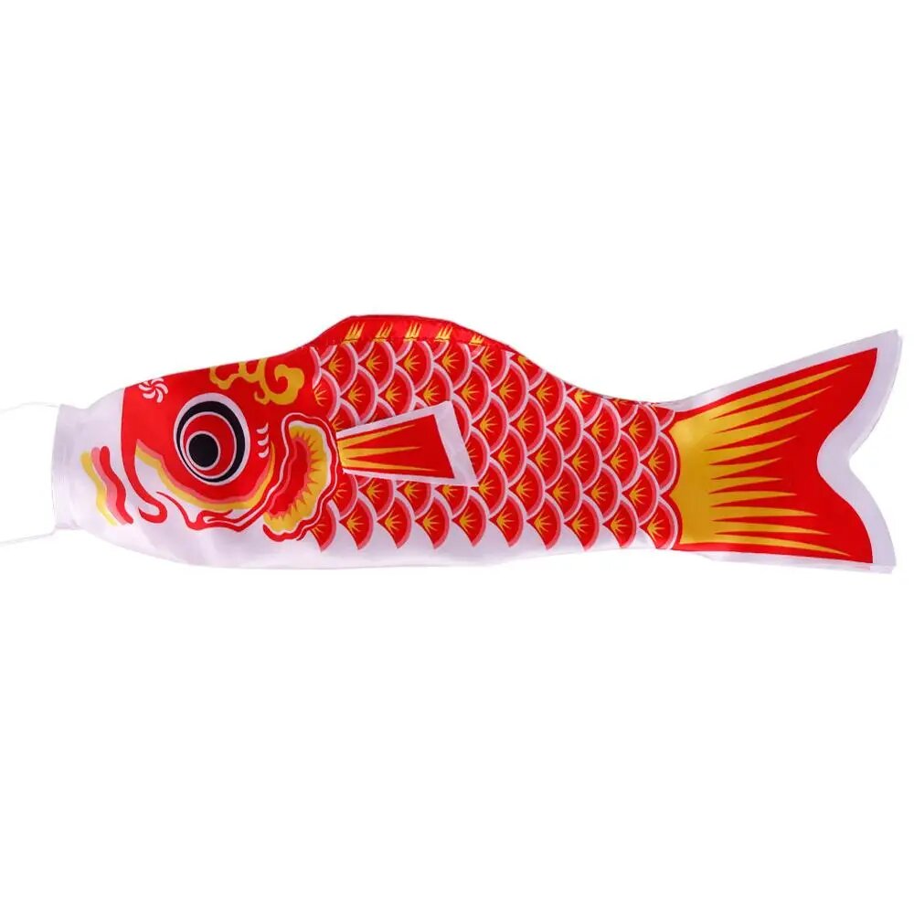 Музыкальный ветерок Koi Nobori 40/70/100 см Красный, 40 cm, Red
