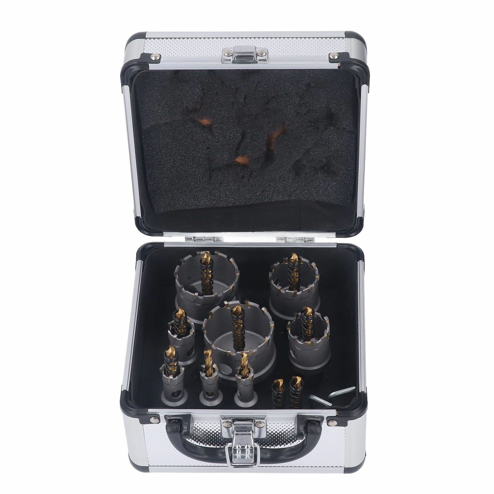 10 твердосплавных коронок 13 48 мм с хвостовиком 3/8"