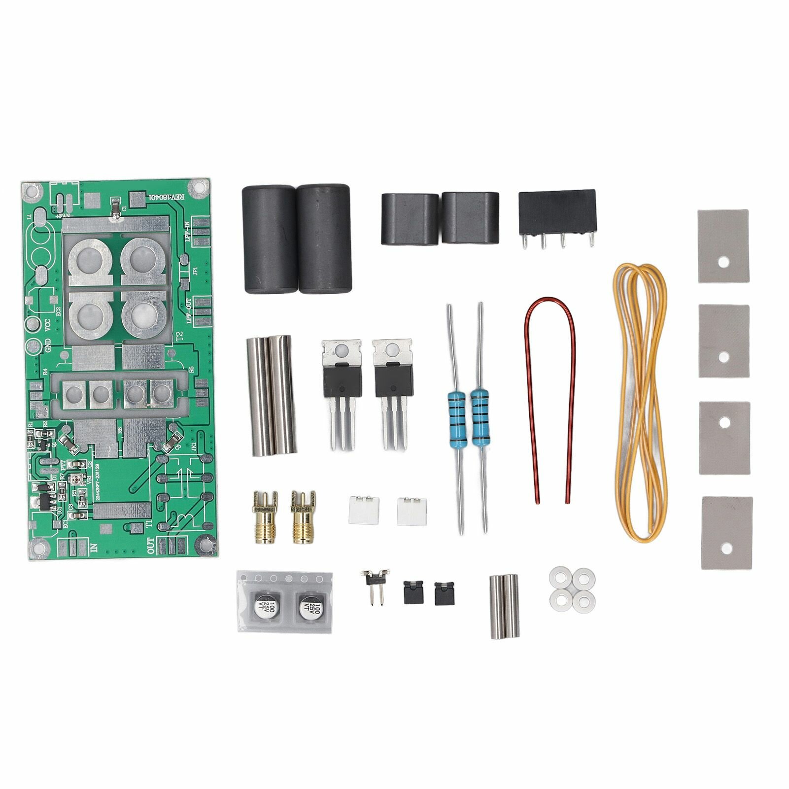 Комплект модуля линейного усилителя мощности 70 Вт для YAESU FT-817 FT-818 KX3, коротковолновое радио, работа 13,8 В, комплект модуля усилителя SSB