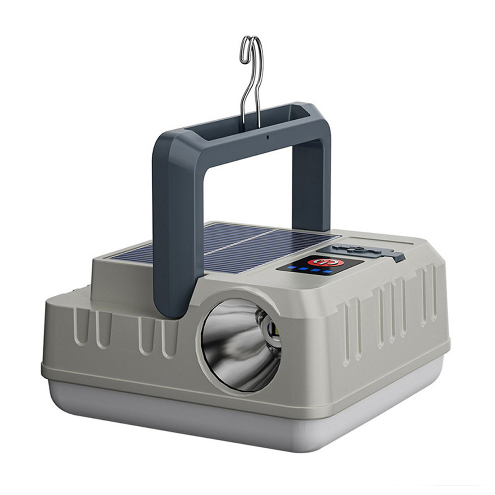 Портативный Солнечный Фонарь Для Кемпинга Многофункциональный Фонарь Для Кемпинга Фонарик Поддерживает 5 Режимов Освещения Функции Power Bank для Кемпинга на открытом воздухе Пешего Туризма Палатки Рыбалки