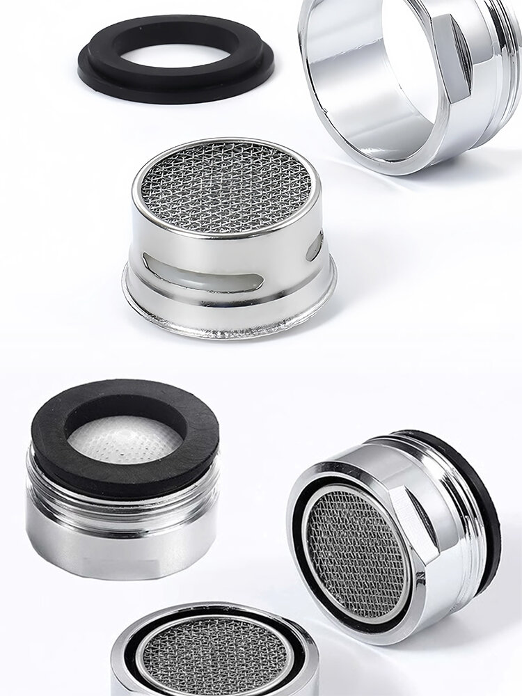 Аэратор на кран, хром, наружная резьба 18 мм, для водосбережения, 1 шт