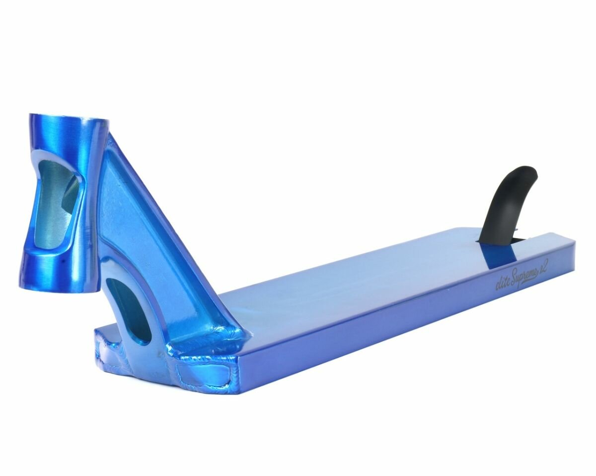 Дека для самоката Elite Supreme V2 Decks 4.8" x 22" / Trans Blue