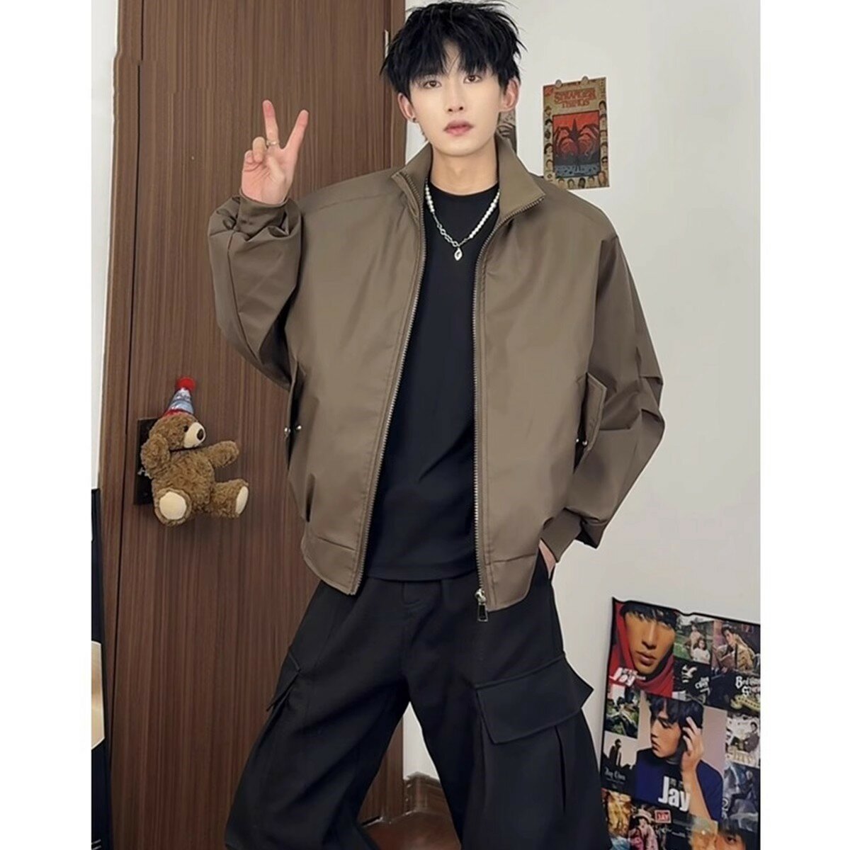 Куртка кожаная