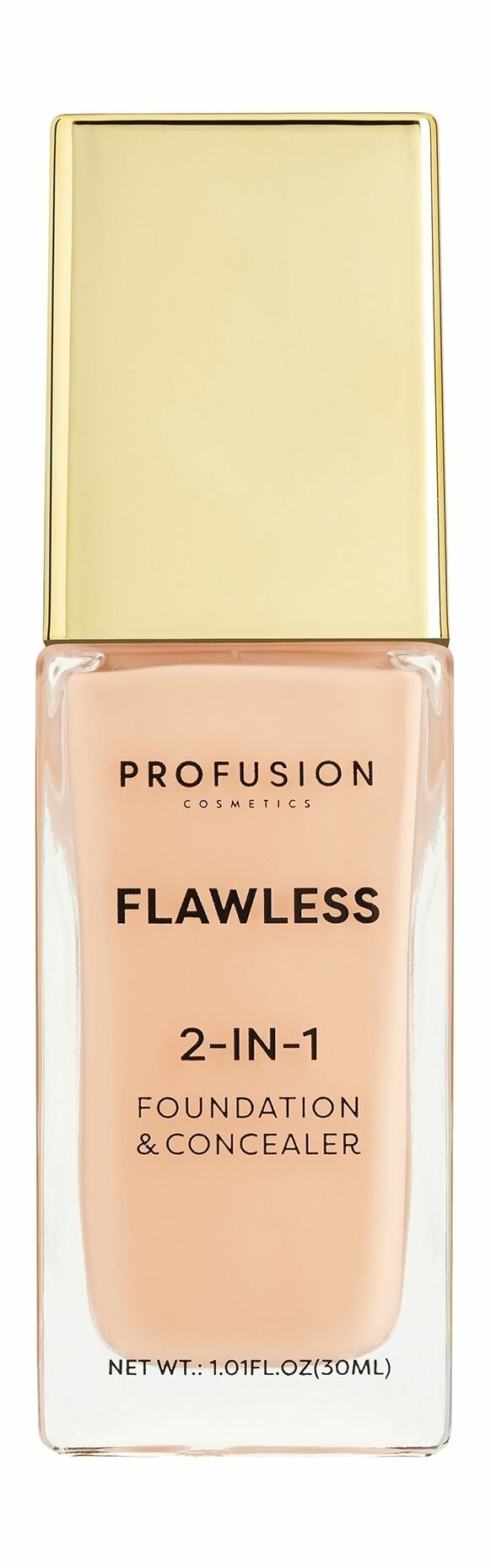 ProFusion Flawless Тональная основа и корректор 2 в 1, 30 мл, Rose Ivory