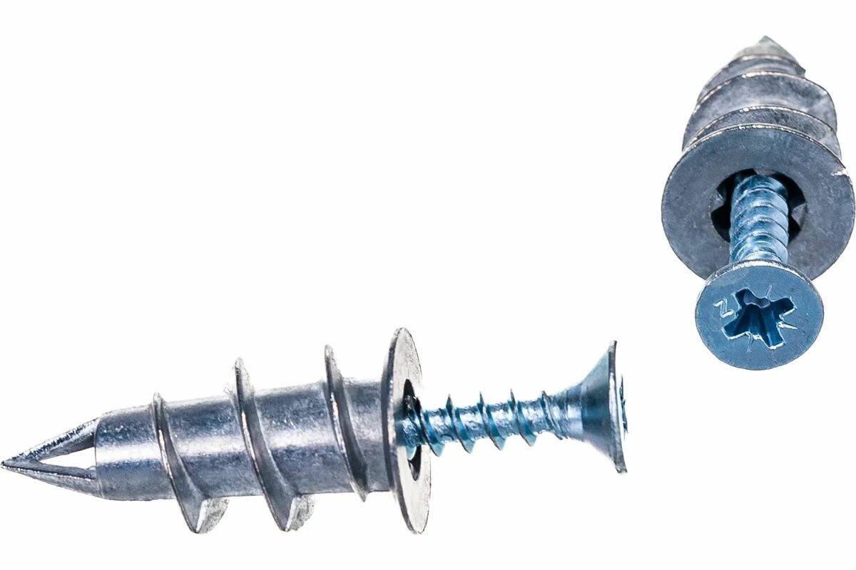 Анкер дюбель Tech-Krep DRIVA METAL с шурупом 4 шт - пакет 102949