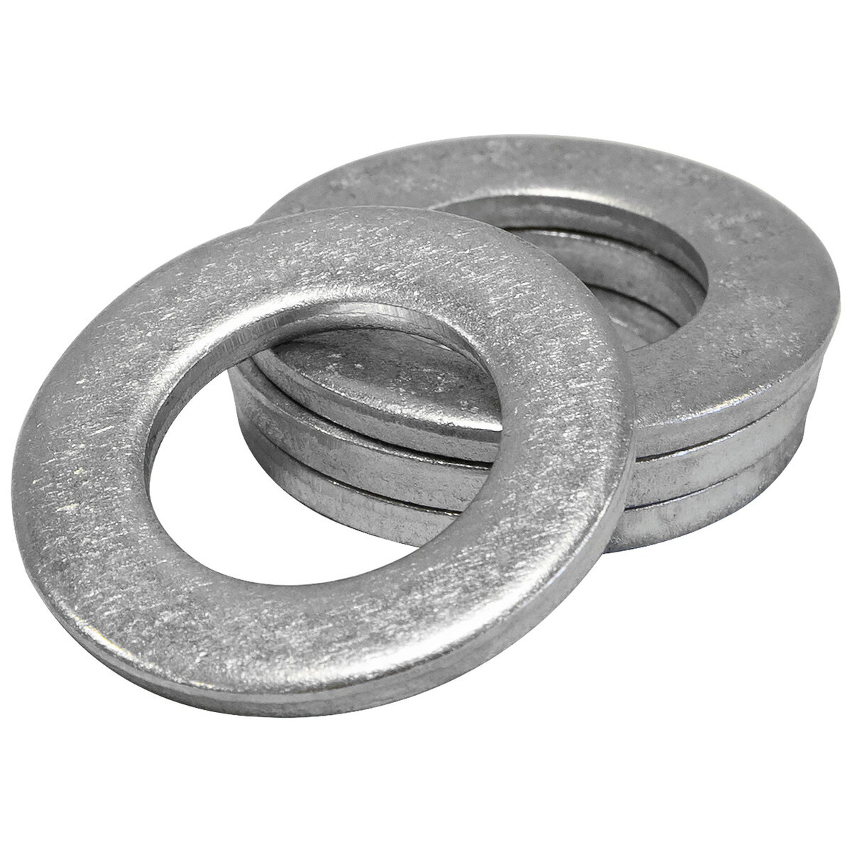 Шайба плоская М18 оцинкованная простая DIN 125 (комплект 10 шт.)
