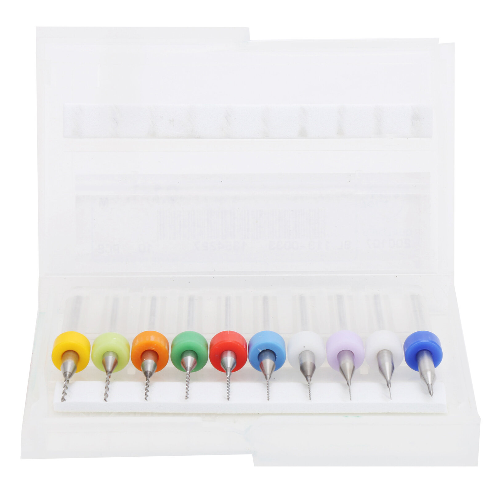 Десять микро сверл из твердого сплава для печатных плат и тонких материалов