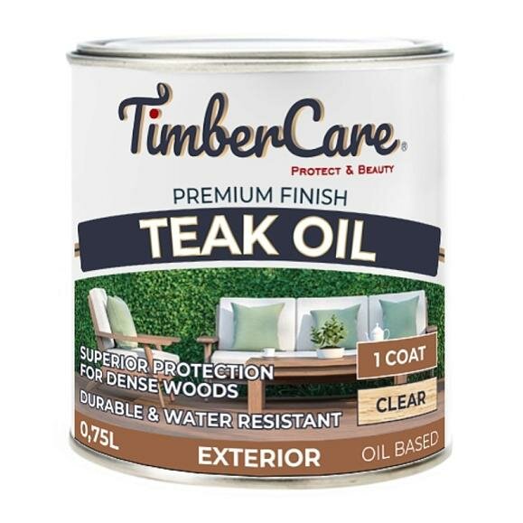 TimberCare Teak Oil масло тиковое (прозрачный, 0,75л)