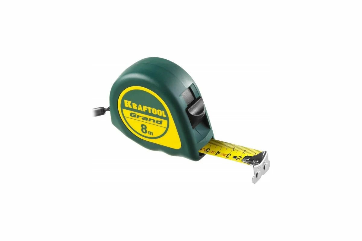 Рулетка KRAFTOOL GRAND 8м/25мм 34022-08-25