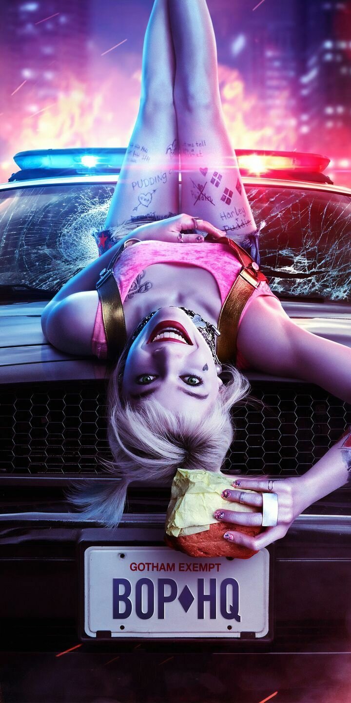 Алмазные Мозаики "Харли Куинн-Harley Quinn"40x60cm