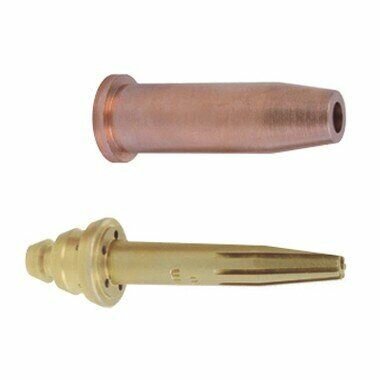 Комплект Мундштук наружный пропановый PNM №1 (редиус) к трехтрубным резакам + Мундштук внутренний № 1 к резаку типа Р Редиус