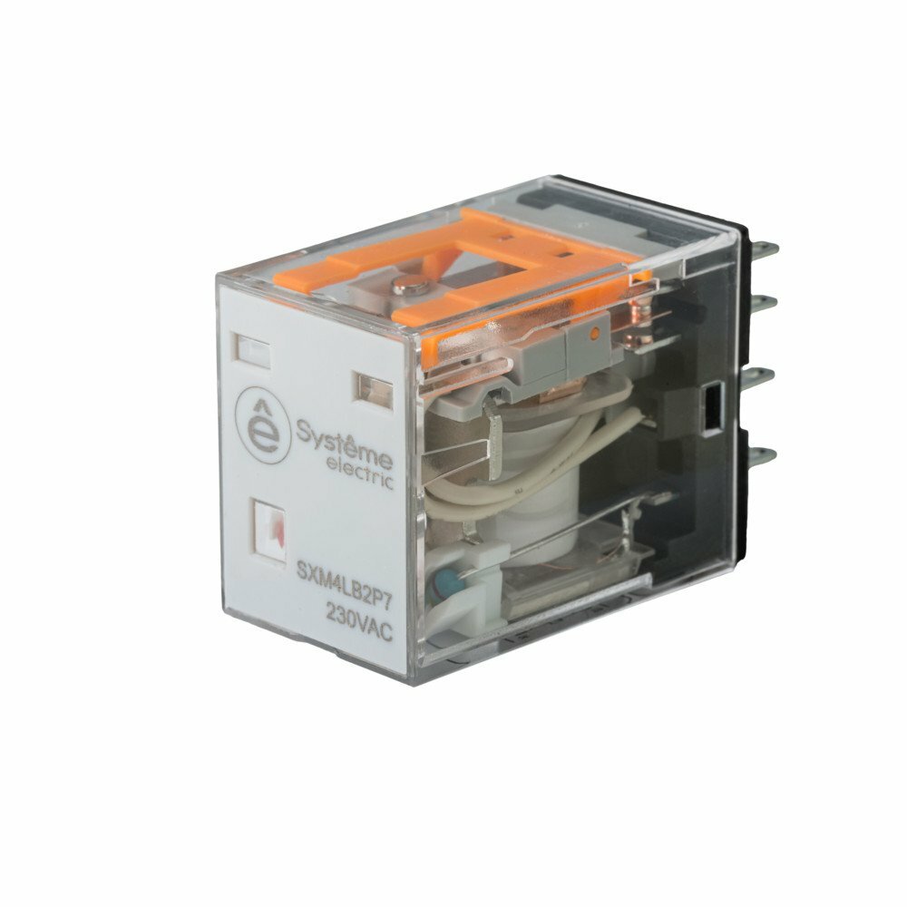 Systeme Electric Реле 3A 4CO 230VAC LED, SXM4LB2P7