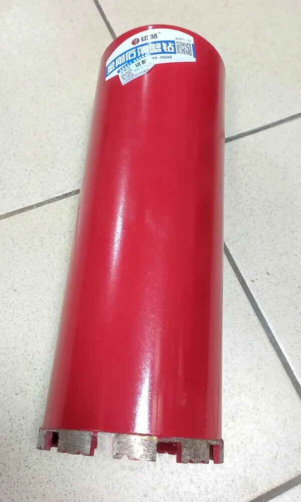 KNOW EASY-Коронка алмазная 127*450мм M22 (10 сегментов) мокрый рез Kannon