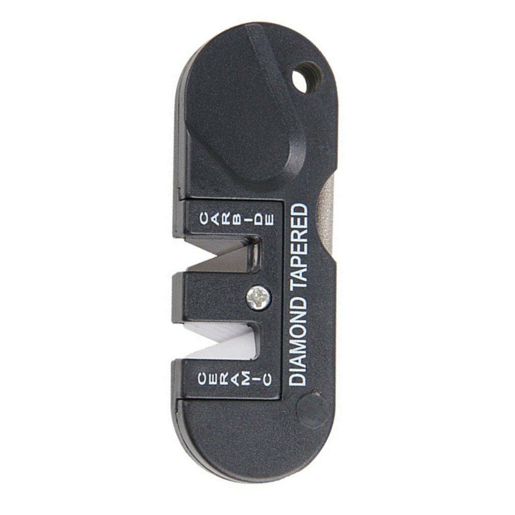 Компактный размер EDC карманная точилка для ножей из вольфрамовой стали для ножей на открытом воздухе