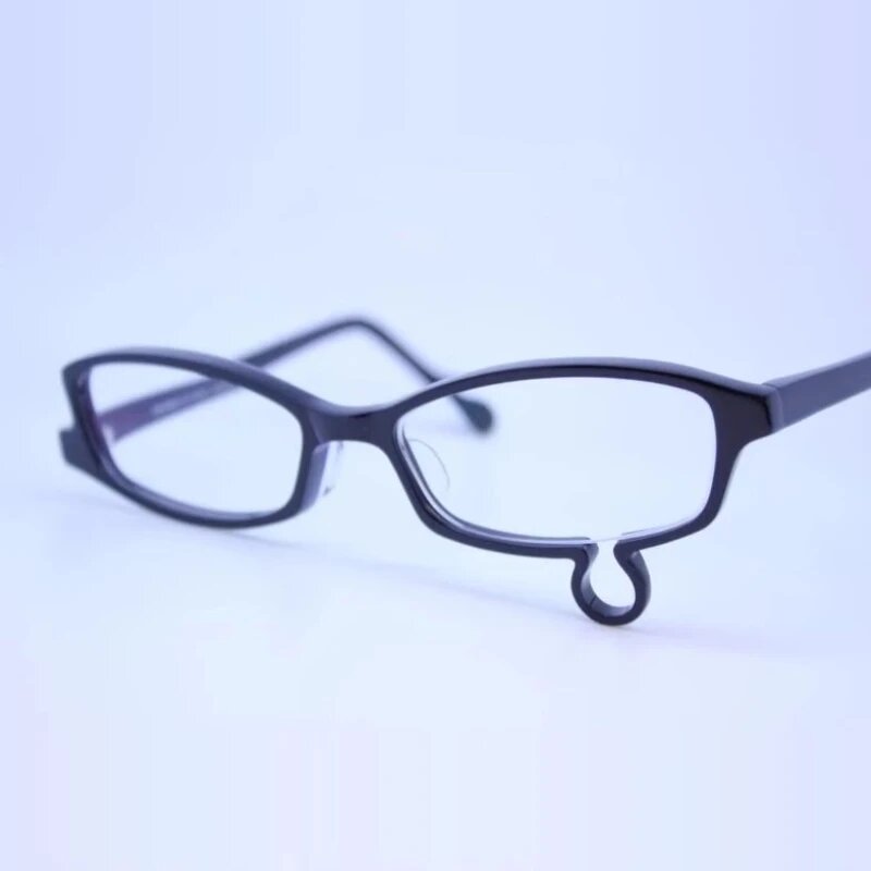 Аниме Y2K очки для косплея без линз унисекс каплевидные очки очки ювелирные изделия аксессуары для костюмов орнамент подарок