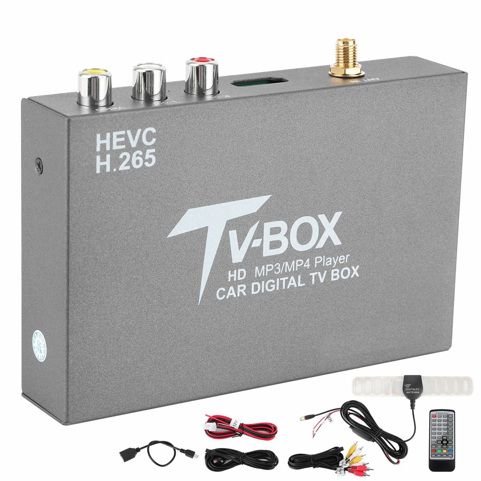 Автомобильная цифровая телевизионная приставка, двойной стандарт DVB-T2/ T поддерживает H.265