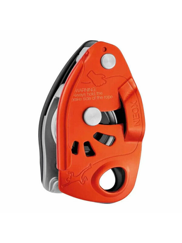Страховочно-спусковое устройство PETZL Neox для альпинизма и скалолазания надежная защита и плавный спуск