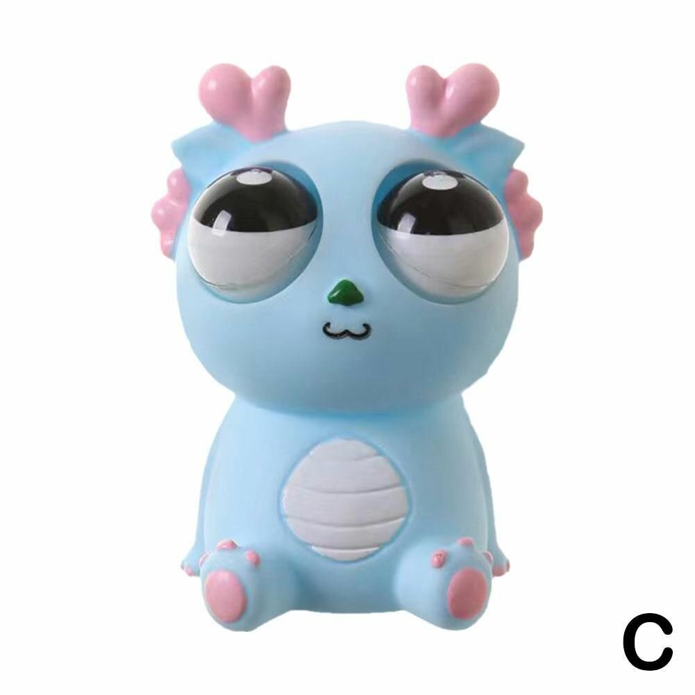 Сквиш. Дракончик Антистресс игрушка с выпученными глазами. Символ 2025 года.