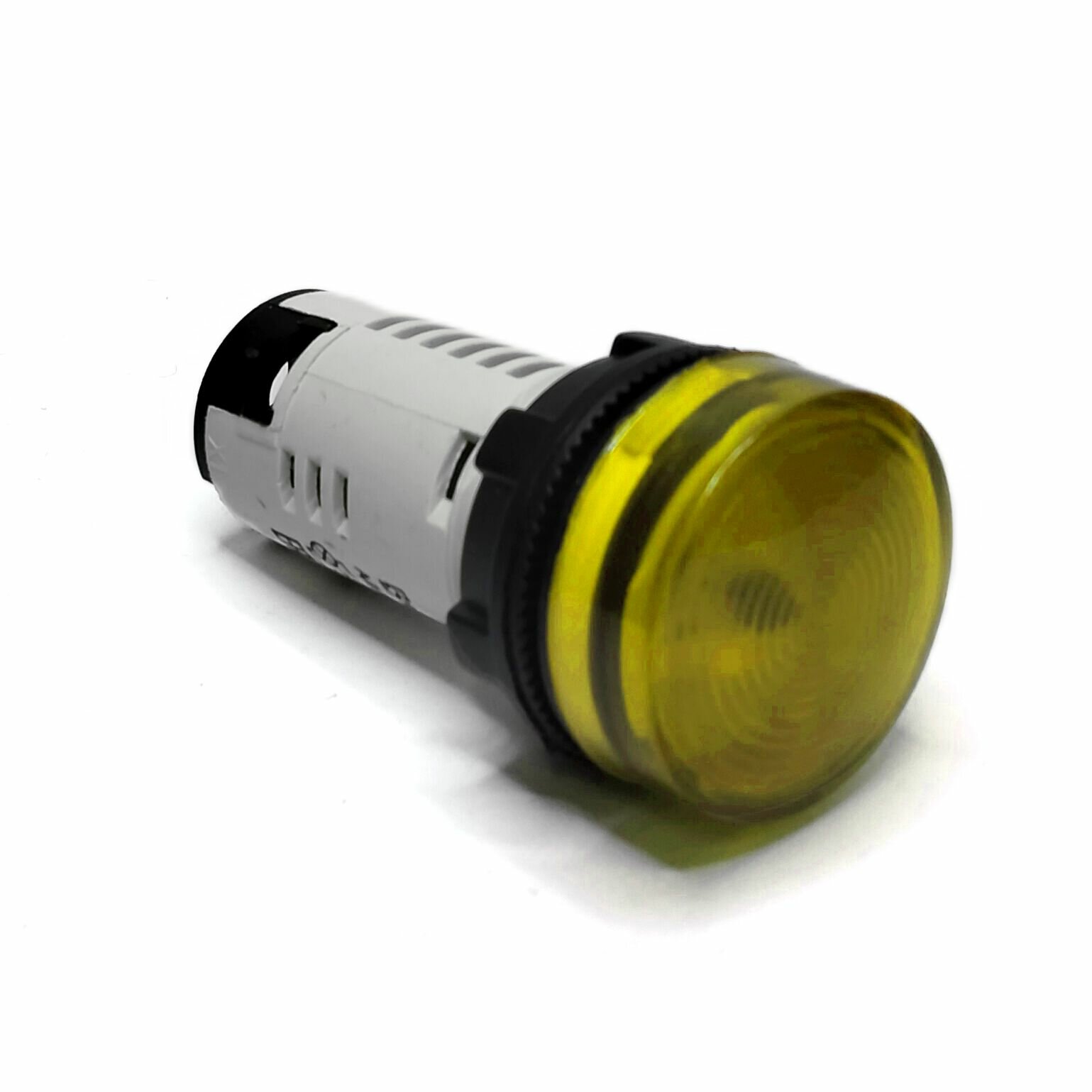 АД(AD)-22 желтый 220В IP67 AC/DC белый корпус Индикатор светодиодный