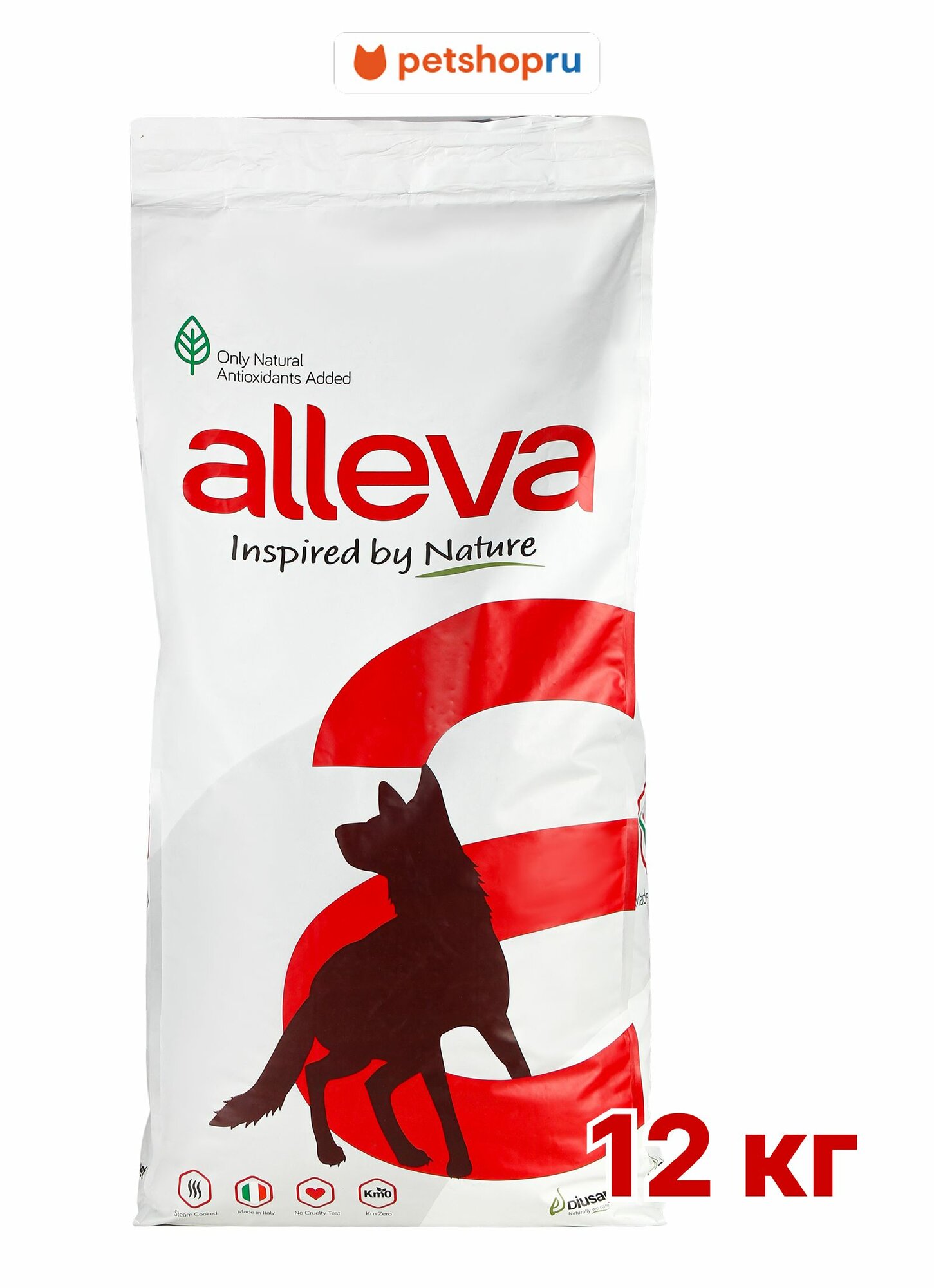 Alleva Сухой корм для собак, Контроль потребления глюкозы, 12 кг