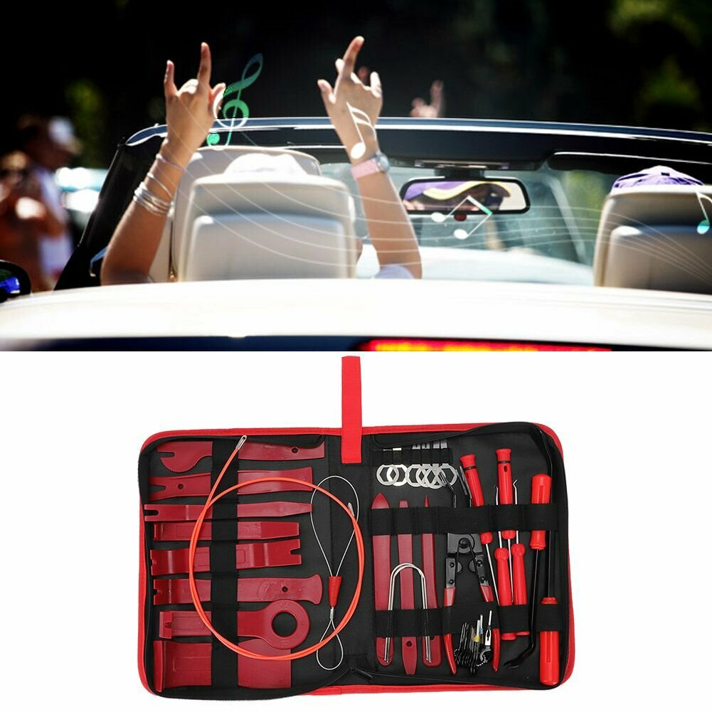 Набор инструментов для снятия монтировки с внутренней отделки автомобиля из 39 шт.