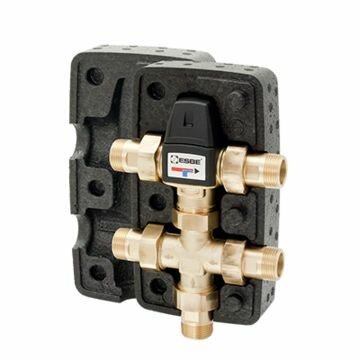 ESBE VTR322 (31400200) 3/4" НР / t 45-65 C / Kvs 1,6 DN20 Термостатический комплект для системы рециркуляции ГВС, латунный, регулирует температуру воды