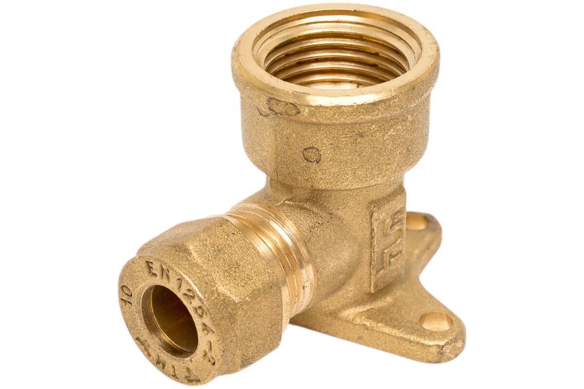 Tiemme угольник обжимной для медных труб настенный Вн 1/2'-10 1100065 1106