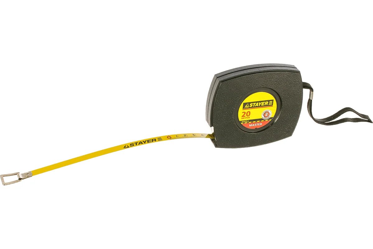 STAYER MASTER 3416-20_z01 Мерная лента 20 м для ремонтных и строительных работ, прочная