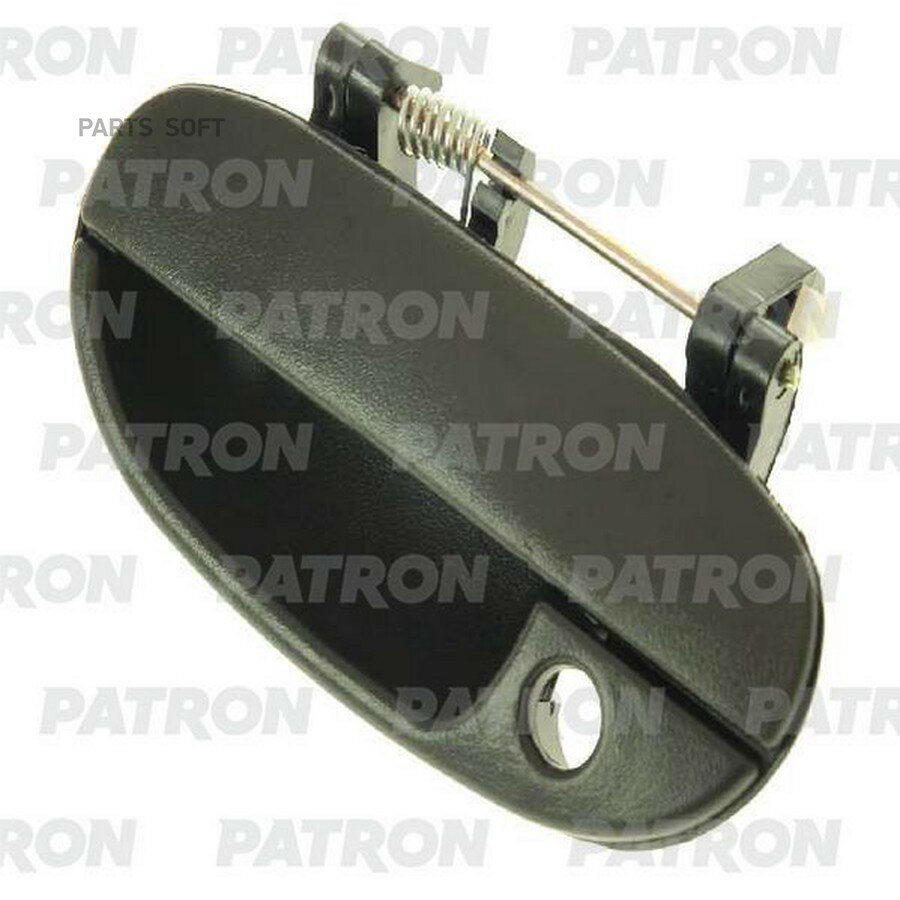 PATRON P200040R Ручка двери наружн передн прав DAEWOO: Lanos 98-02 (текстурн черн)