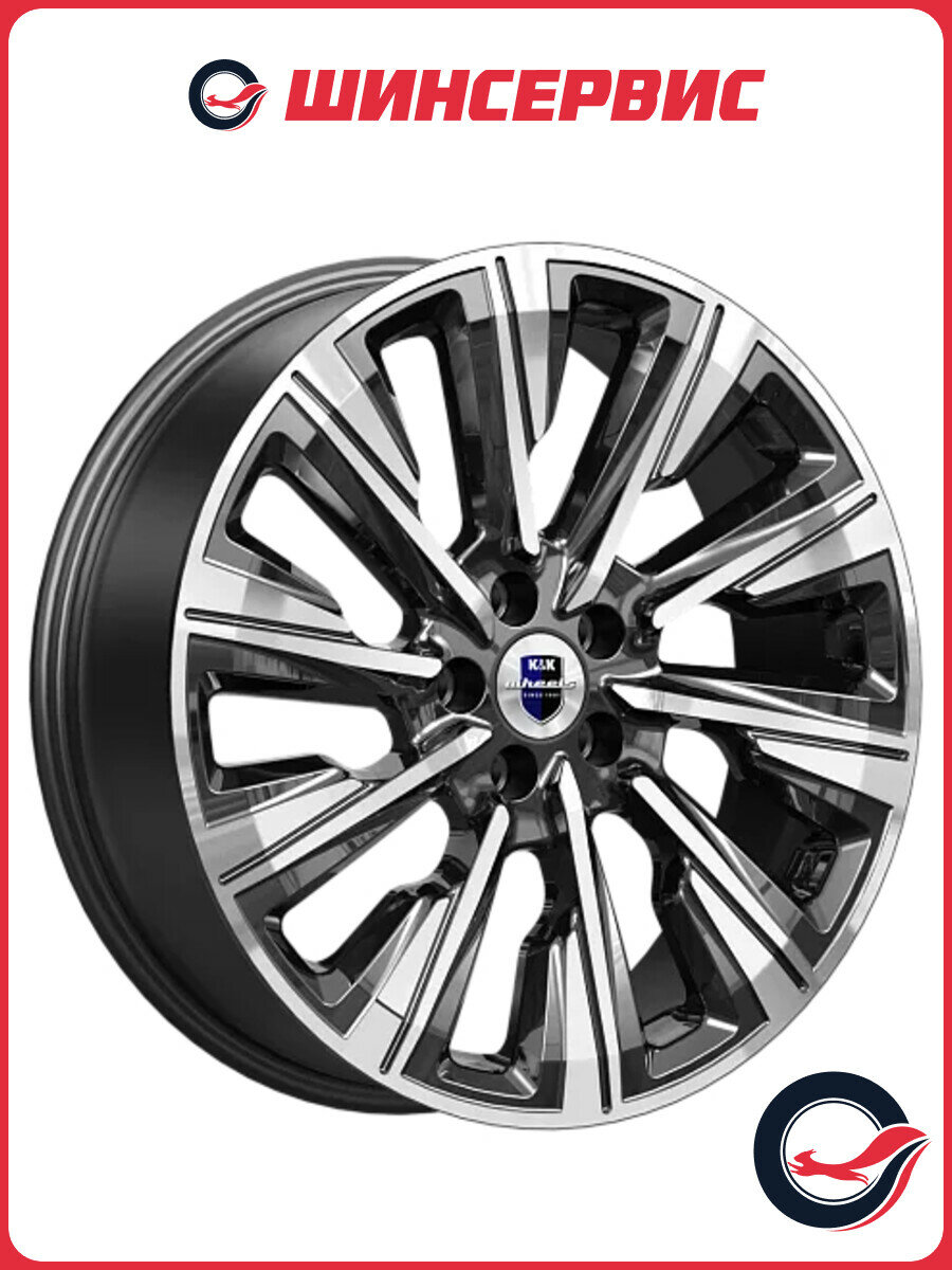 Литой колесный диск КиК Галего R19x7.5J 5x114.3 ET40 ЦО60.1 для автомобиля